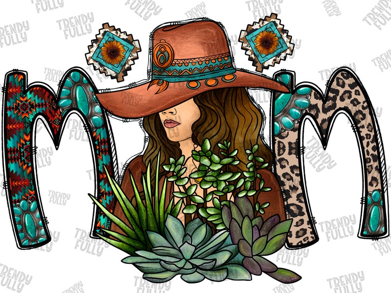 Western Mom PNG File Mama PNG Western Girl Leopard Mama - Etsy