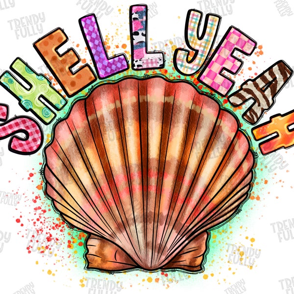Shell Yeah Png - Etsy