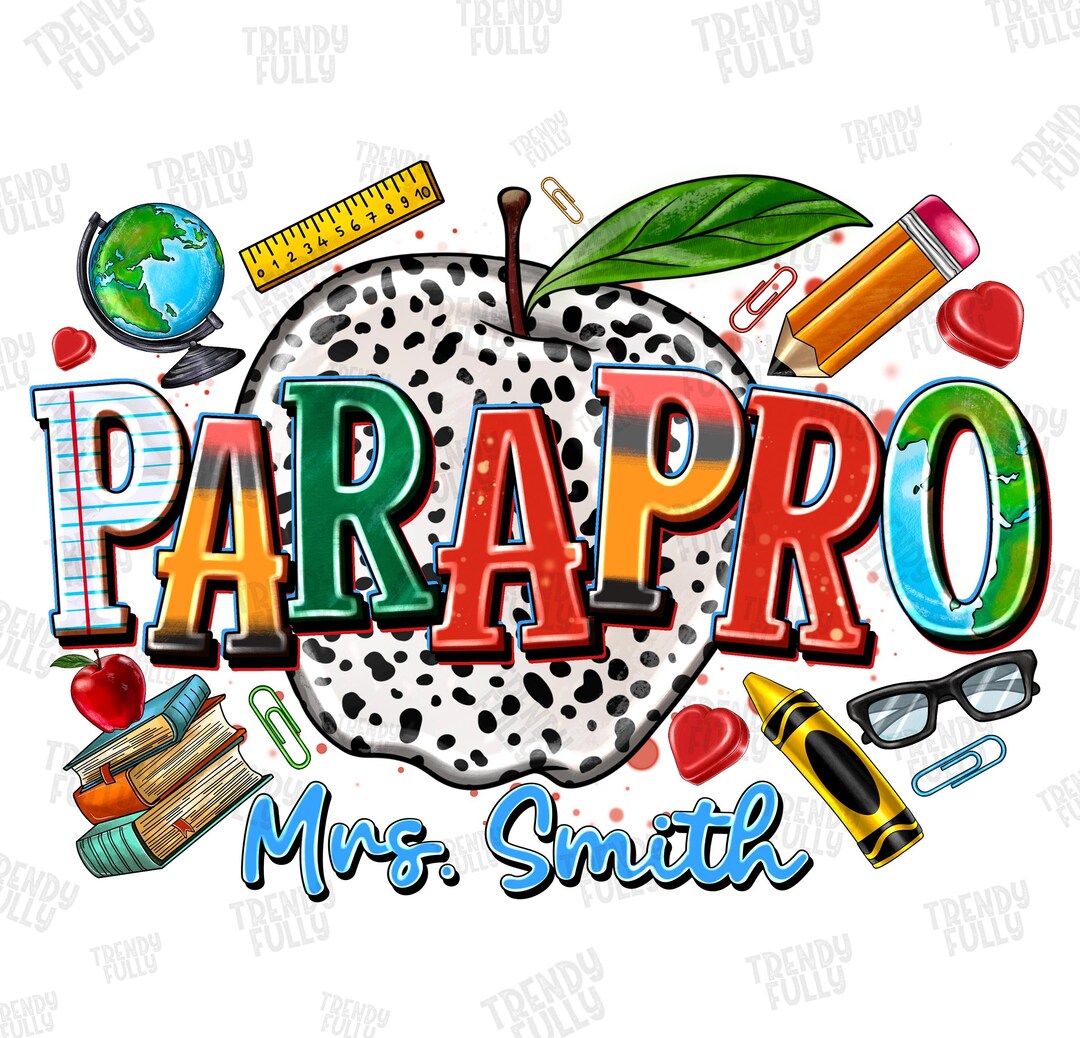 Custom Parapro Png, Parapro Bright Doodle Dots Png, Back to School ...