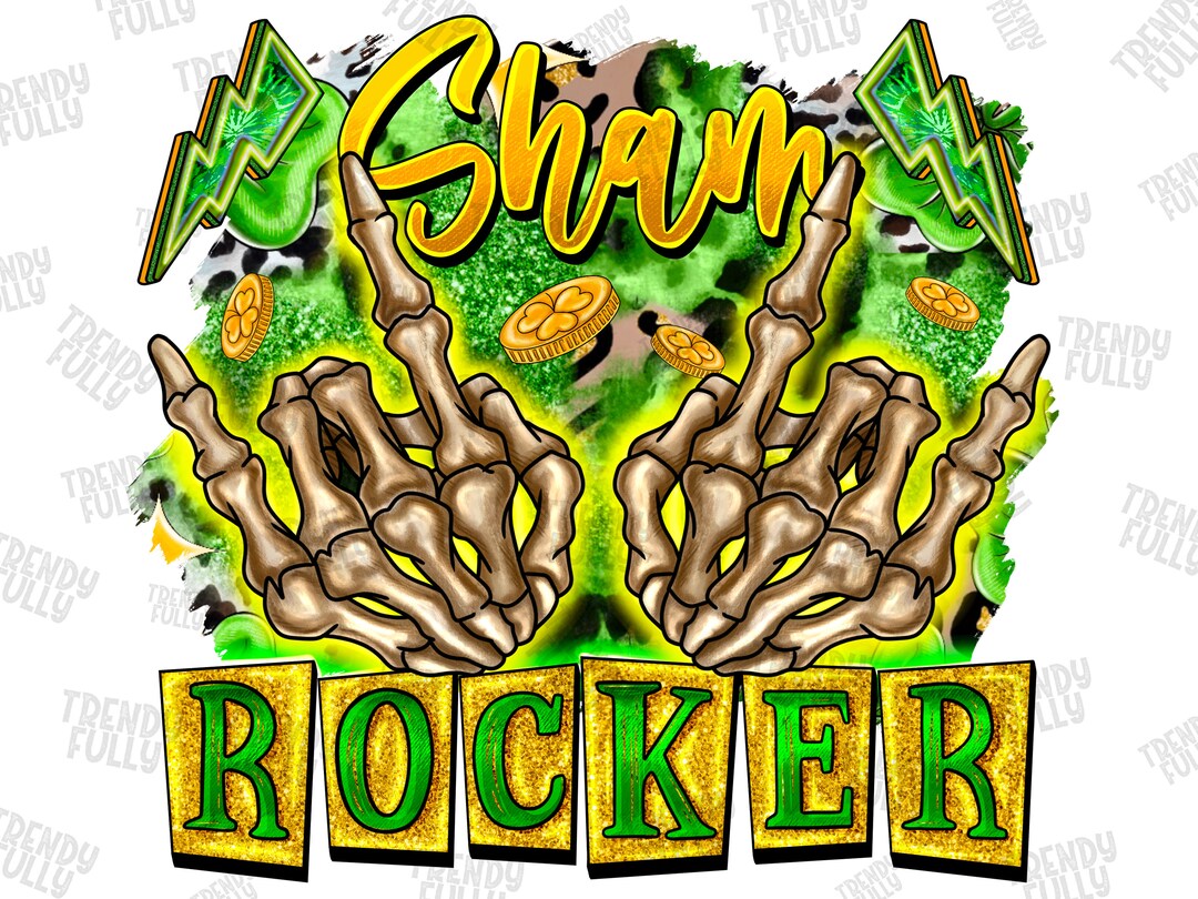 Sham Rocker St. Patrick's Day Png Sublimation Design Download, St ...