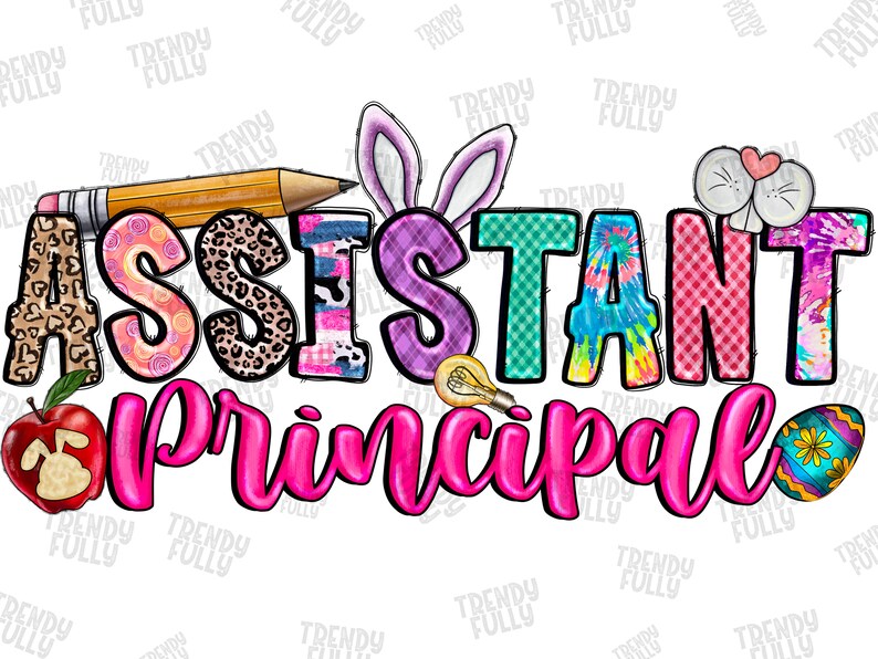 Assistant Principal Png Teacher Png Sublimation Design - Etsy