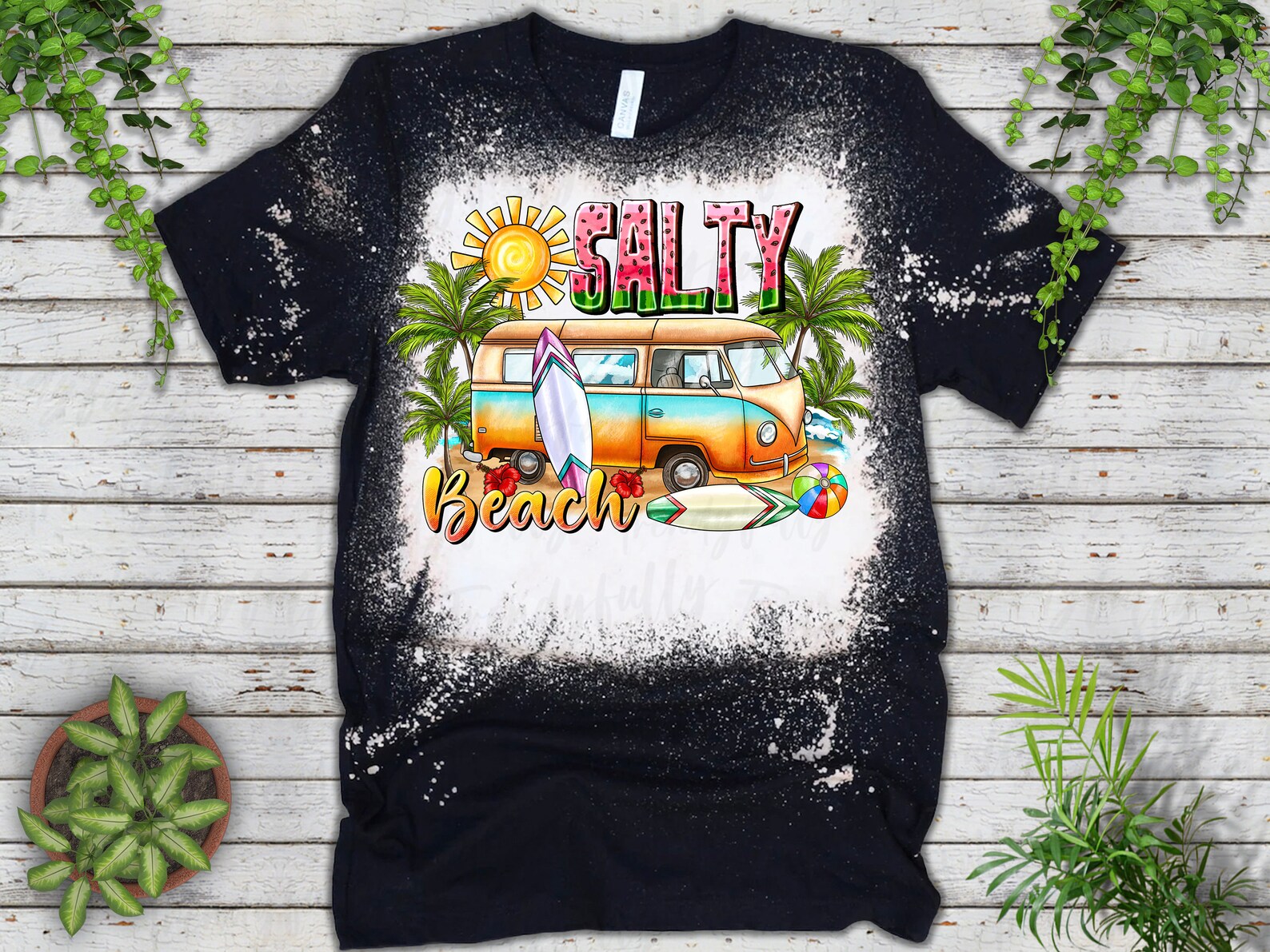 Salty Beach Png, Salty Vibes Png, Sublimation Design Png, Summer Beach ...
