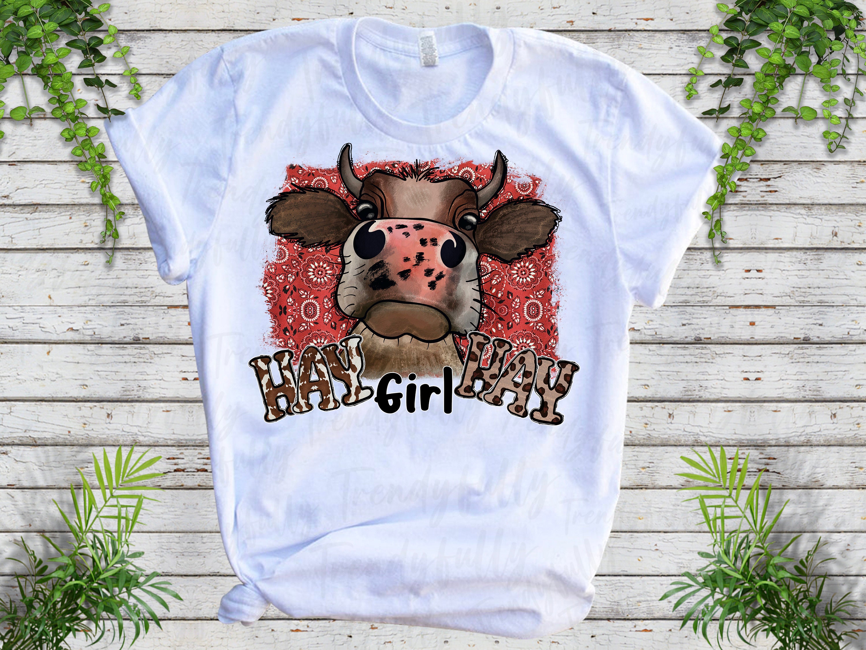 Hay Girl Cow PNG, Western Sublimation Design (digital File) - Etsy