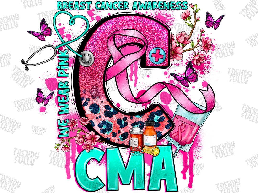 Breast Cancer CMA Png, Certified Medical Assistant Png, Cancer ...