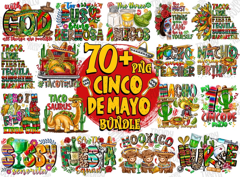 Mexican Bundle Png, Cinco De Mayo Png, Mama Cita, Cowhide, Western Png ...