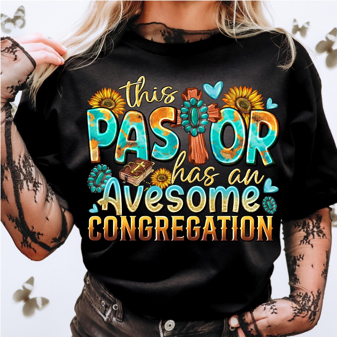 This Pastor Has an Awesome Congregation Png, Religious Pastor ...