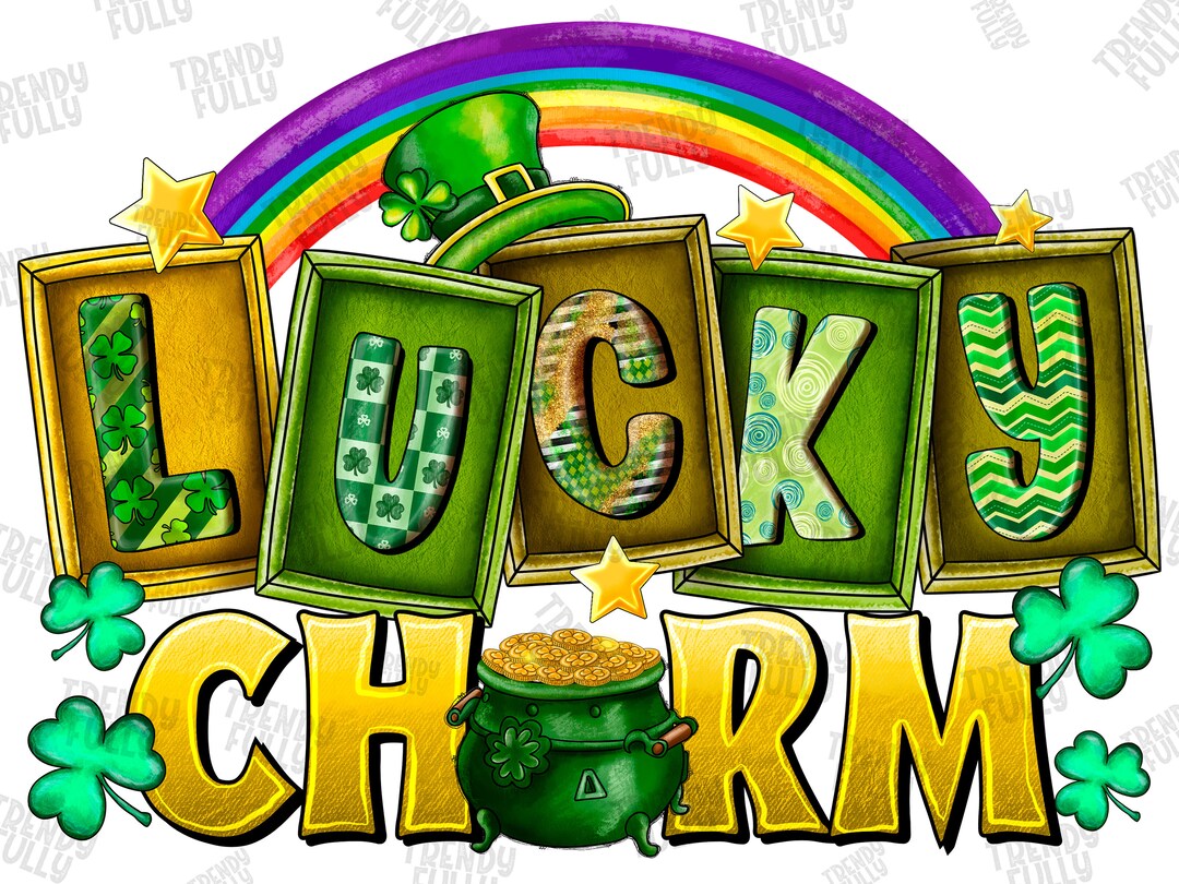 Lucky Charm Png, Lucky Png, Happy St Patricks Day Png, Rainbow Png ...