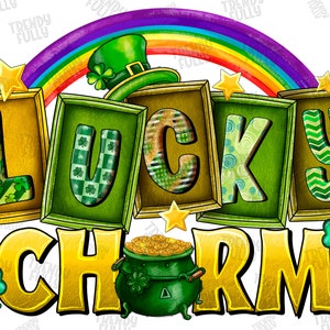 Lucky Charm Png, Lucky Png, Happy St Patricks Day Png, Rainbow Png ...