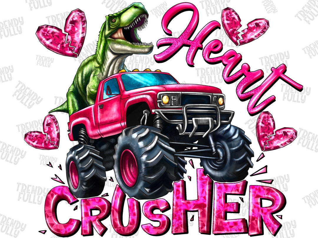 Heart Crusher Png, Happy Valentine's Day Png, T-rex,heart Crusher Rex ...