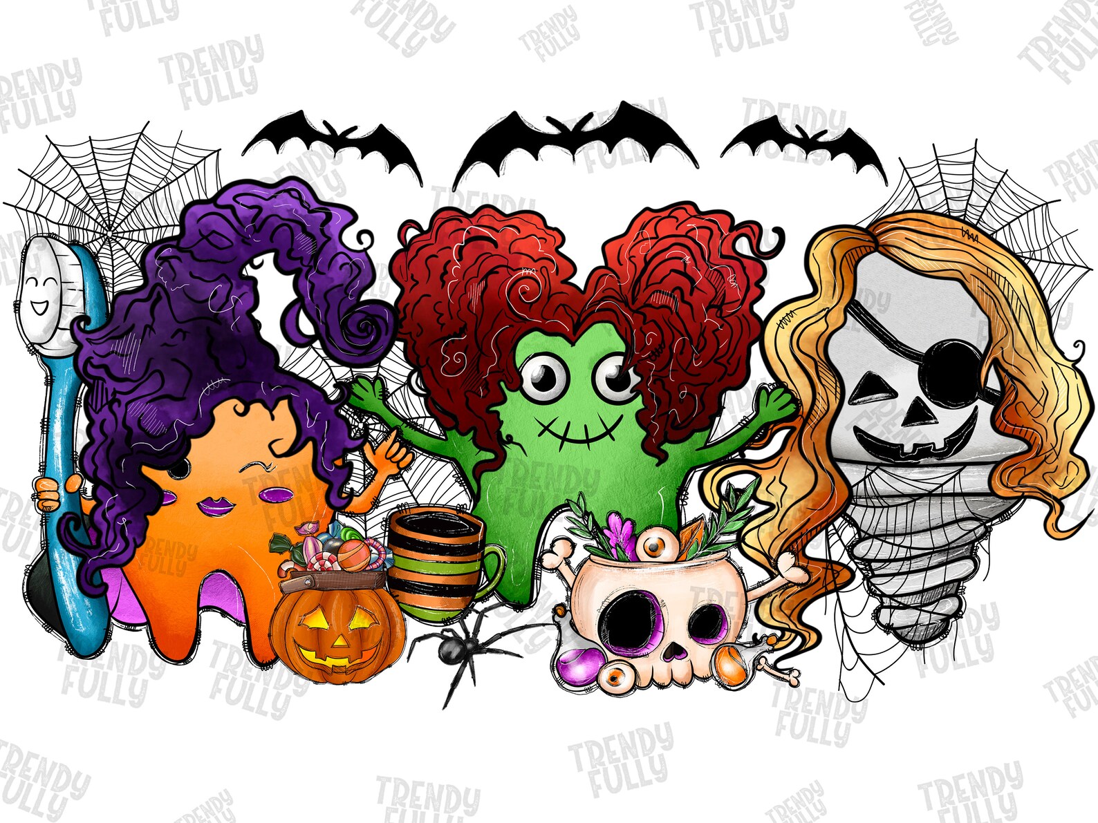 Witch Tooth Png, Sublimation Design Png, Teeth Png, Tooth Png, Happy ...