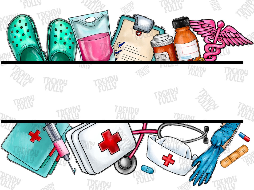 Custom Name Nurse Png Sublimation Design Download, Personalized Name ...
