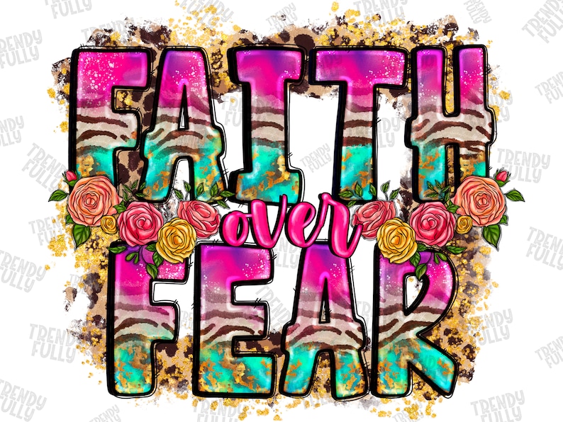 Western Faith Png File, Faith Over Fear PNG, Christian Design, Western ...