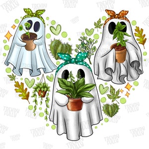 Ghost Plant Heart PNG, Crazy Plant Lady PNG, Garden PNG, Houseplant ...