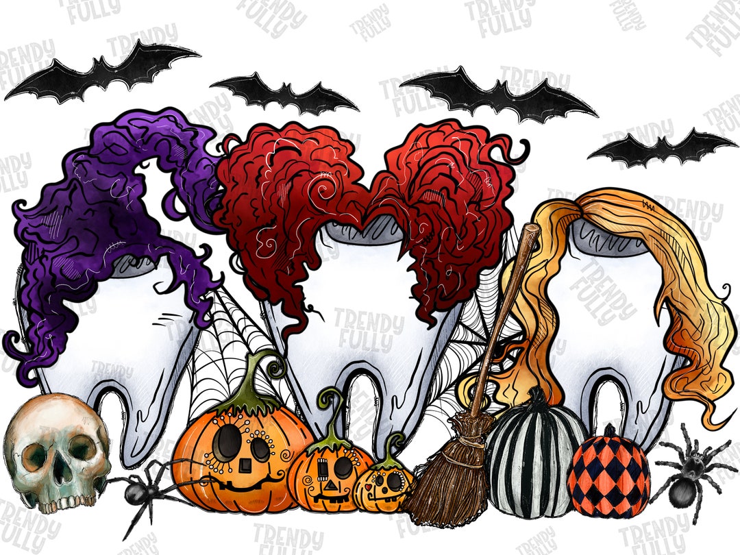 Witch Tooth Png, Sublimation Design Png, Teeth Png, Tooth Png, Happy ...