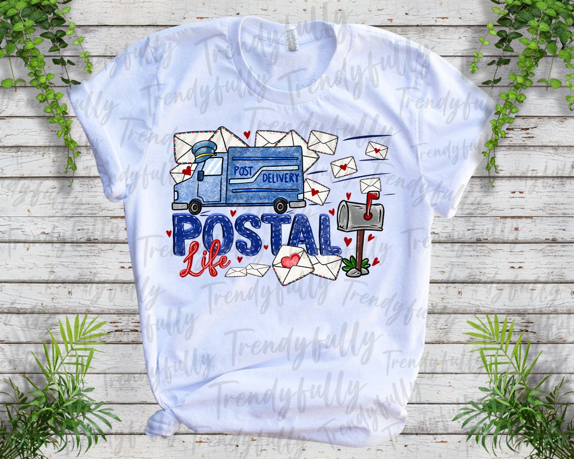 Postal Life Png Western Png Postal Png Worker Png - Etsy