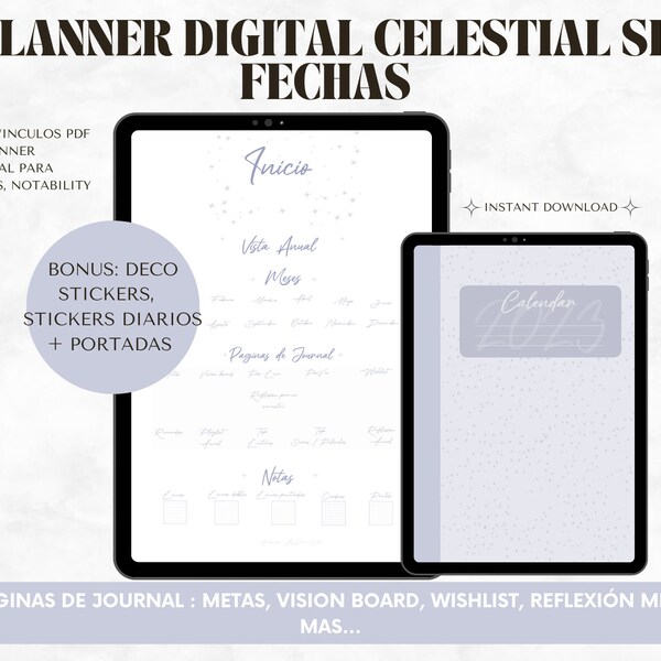 Free Celestial Pages - Etsy