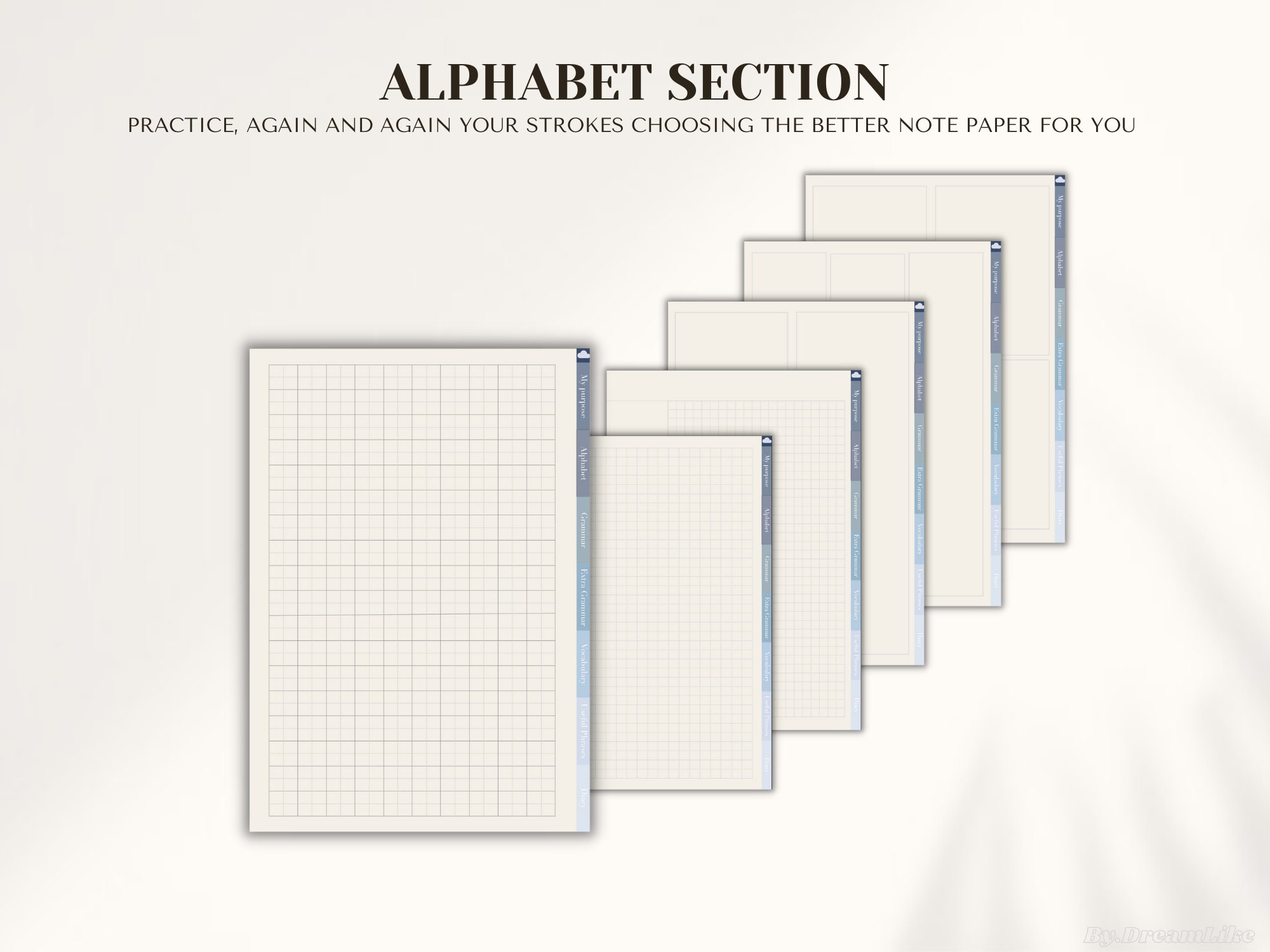 Digital Language Study Notebook Digital Language Study - Etsy