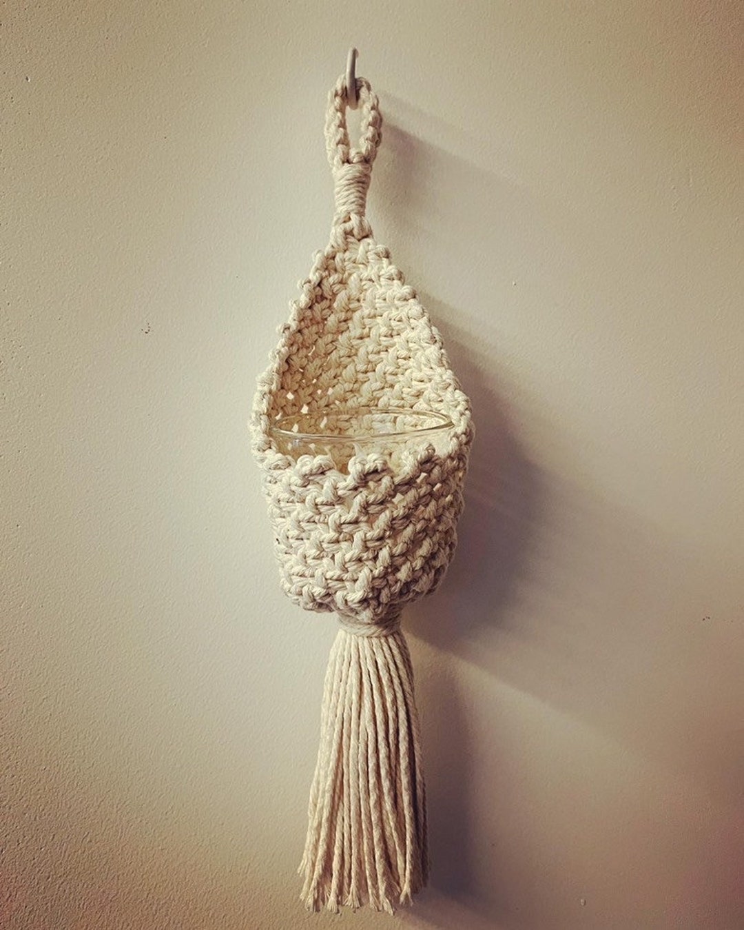 Macrame Lantern, Lantern, Macrame, Boho, Boho Style Gift Macrame Gift ...