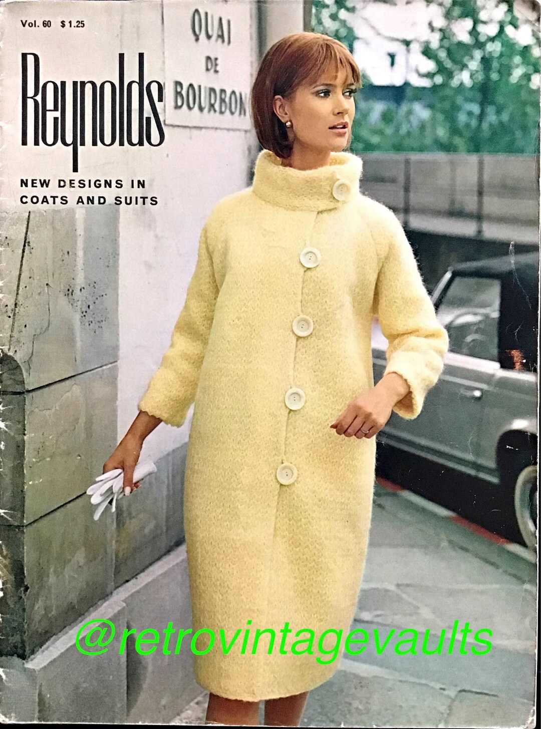 Reynolds New Designs in Coats & Suits – Vintage Knitting Pattern Ebook ...