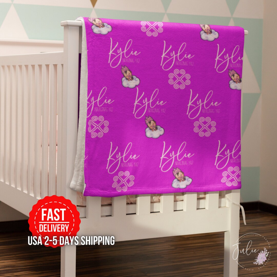 Hmong Gift, Hmong Baby Blanket for Baby Girl Baby Shower Gift, Custom ...