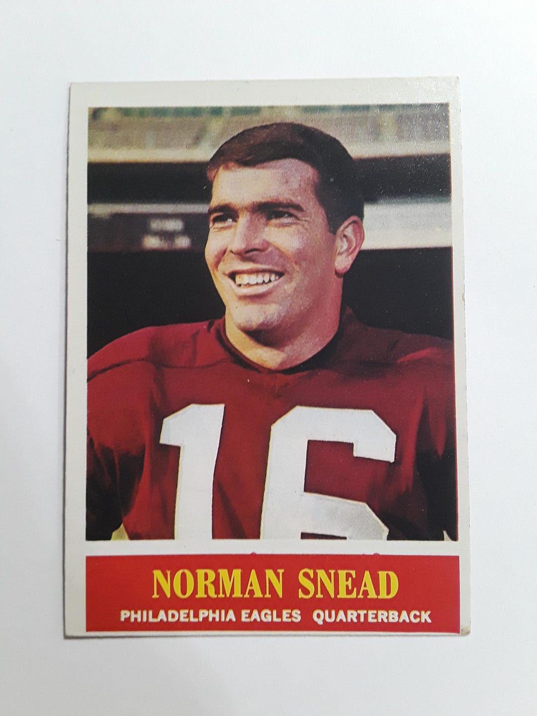 1964 Philadelphia Norm Snead #138 Philadelphia Eagles - Etsy