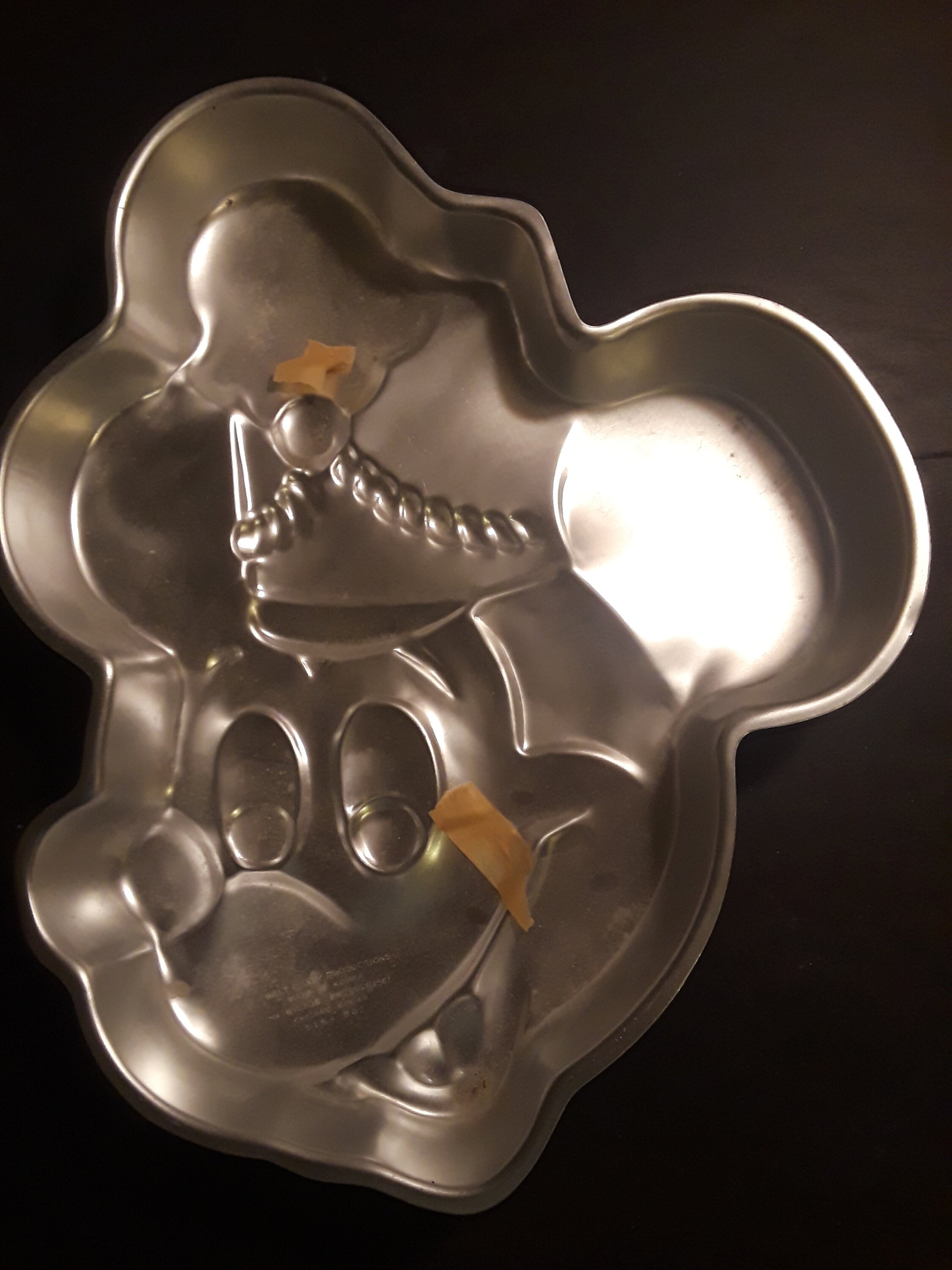 Mickey Mouse Cake Pan - Etsy