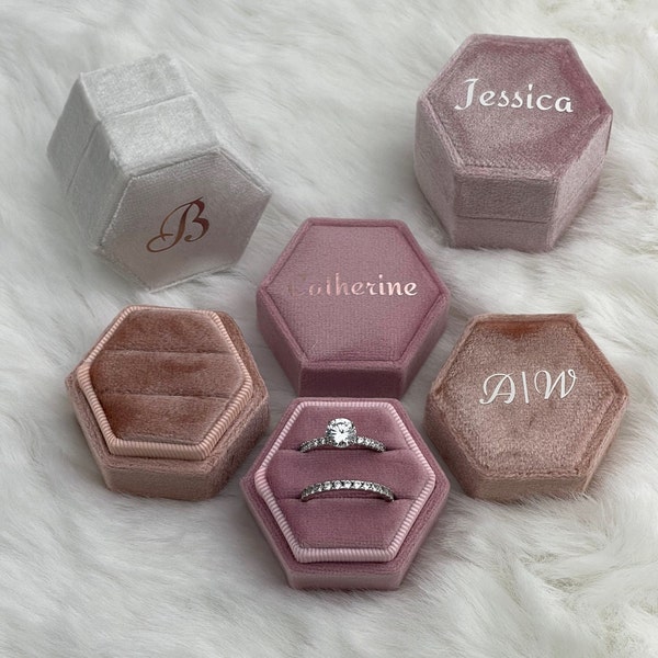 Velvet Ring Box - Etsy