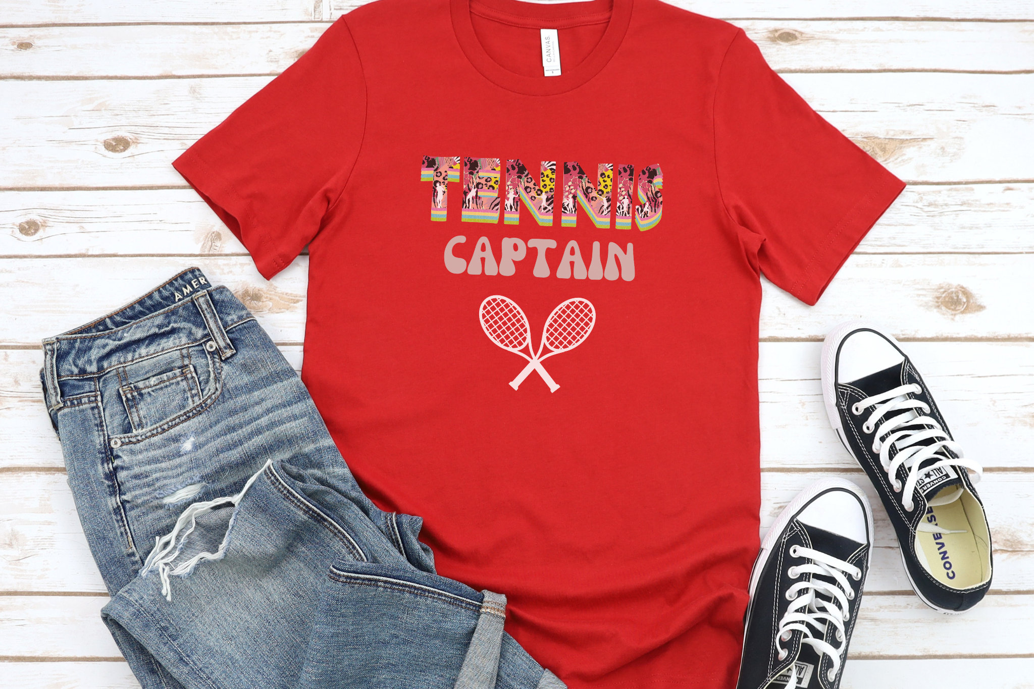 Tennis Captain T-shirt Captain Appreciation Shirts Captain's T Shirt ...