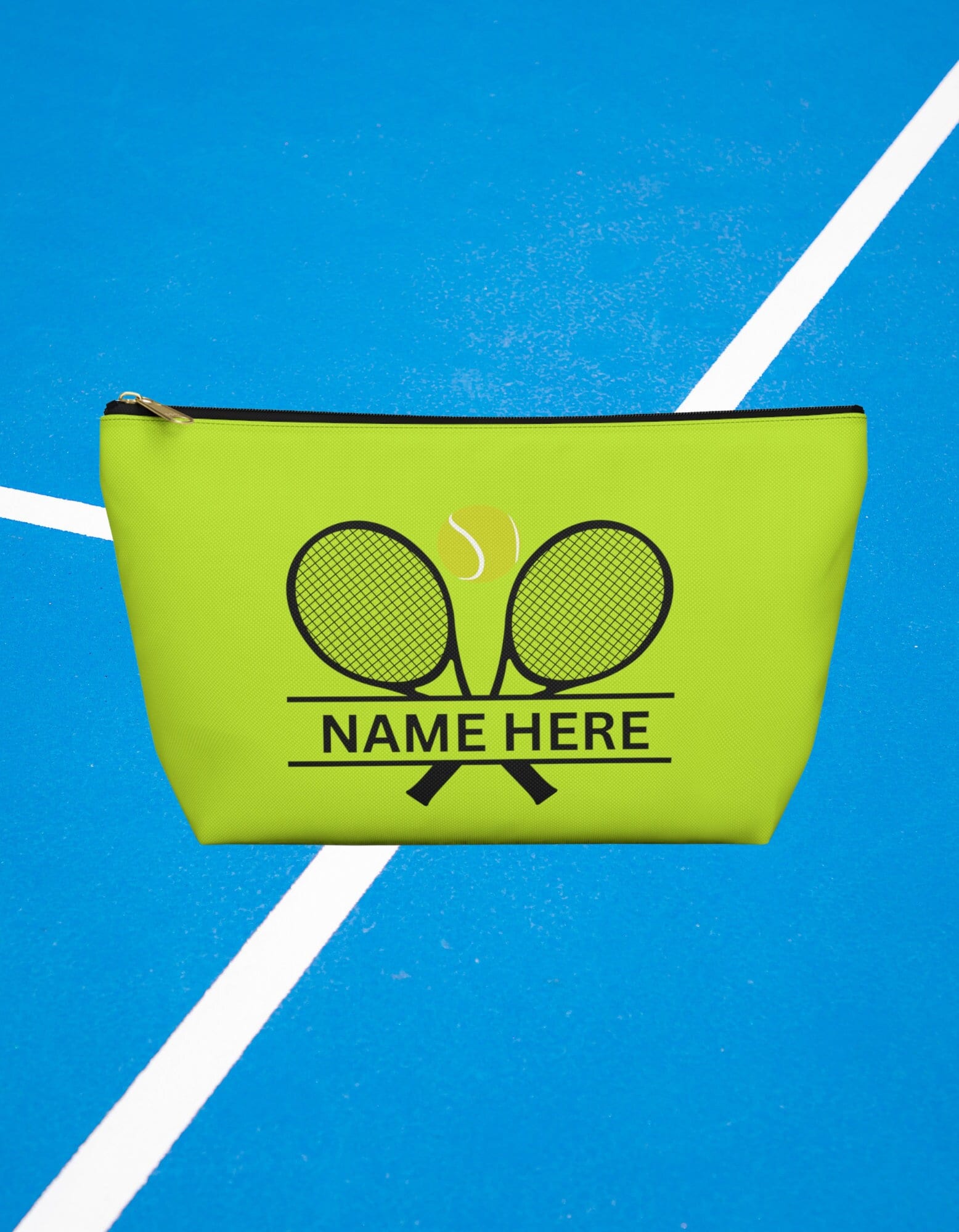 Personalized Tennis Bag Tennis Team Gift Custom Makeup Bag Personalized ...