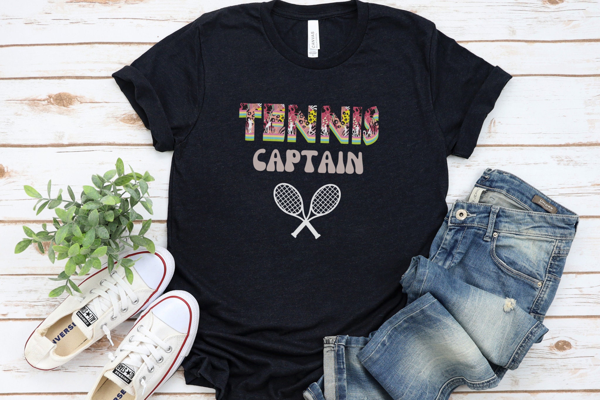 Tennis Captain T-shirt Captain Appreciation Shirts Captain's T Shirt ...