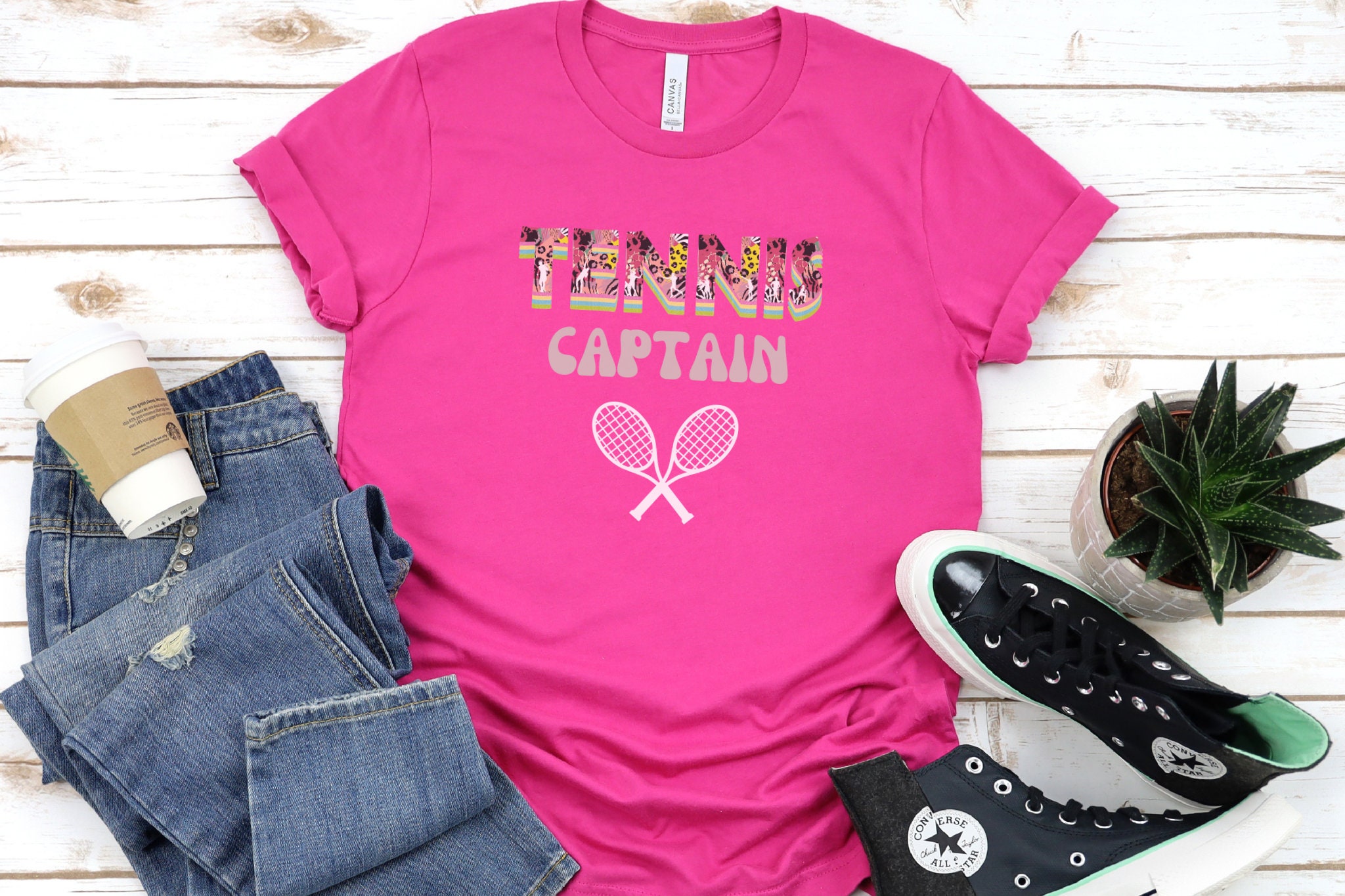 Tennis Captain T-shirt Captain Appreciation Shirts Captain's T Shirt ...