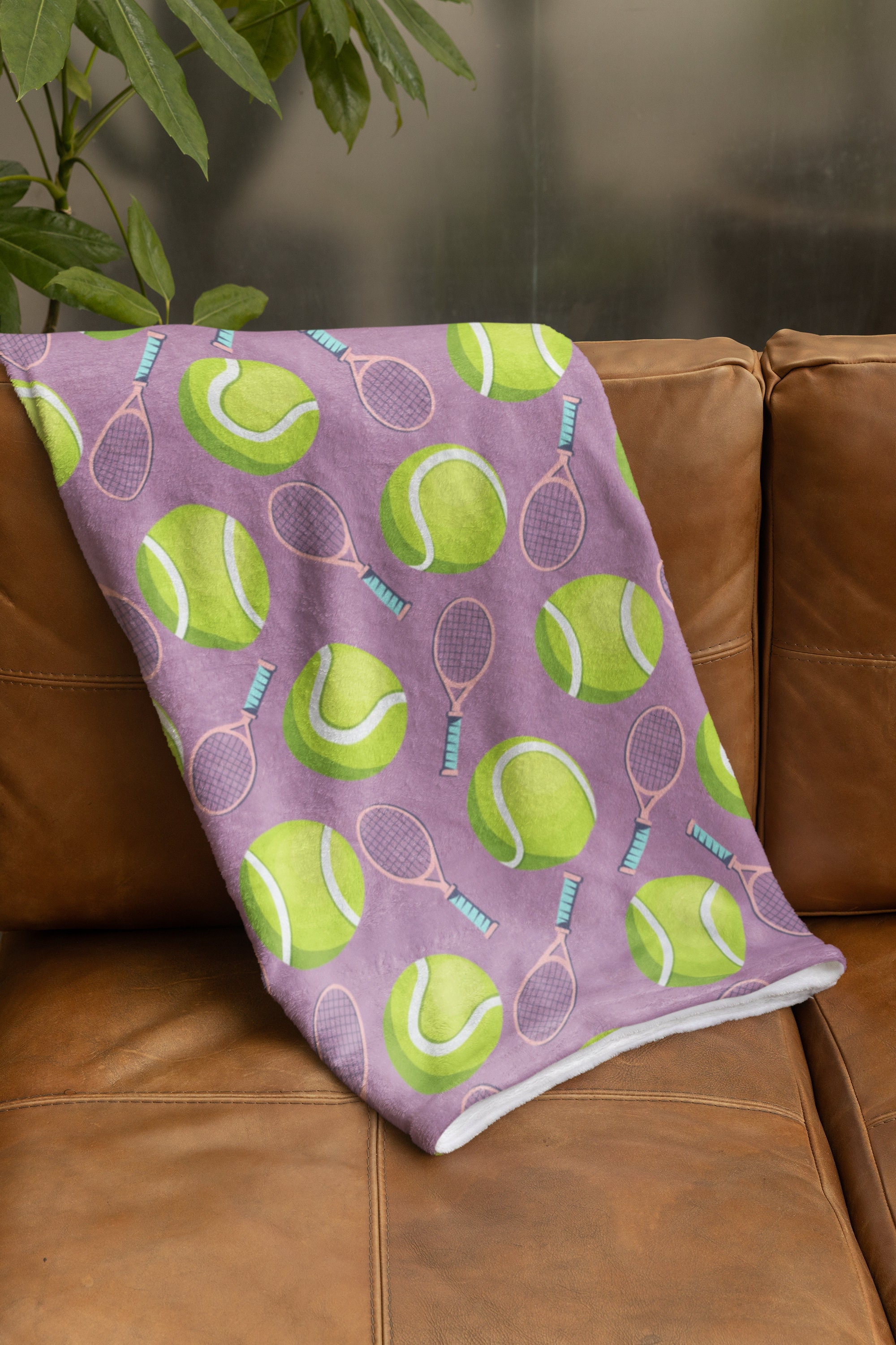 Sports Blanket for Tennis Player Tennis Gift Tennis Blanket Sports Gift ...