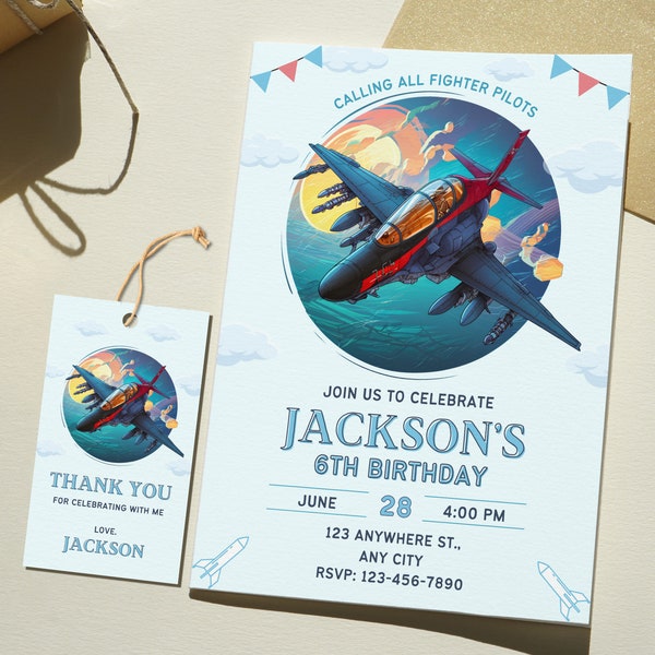 Fighter Jet Party - Etsy
