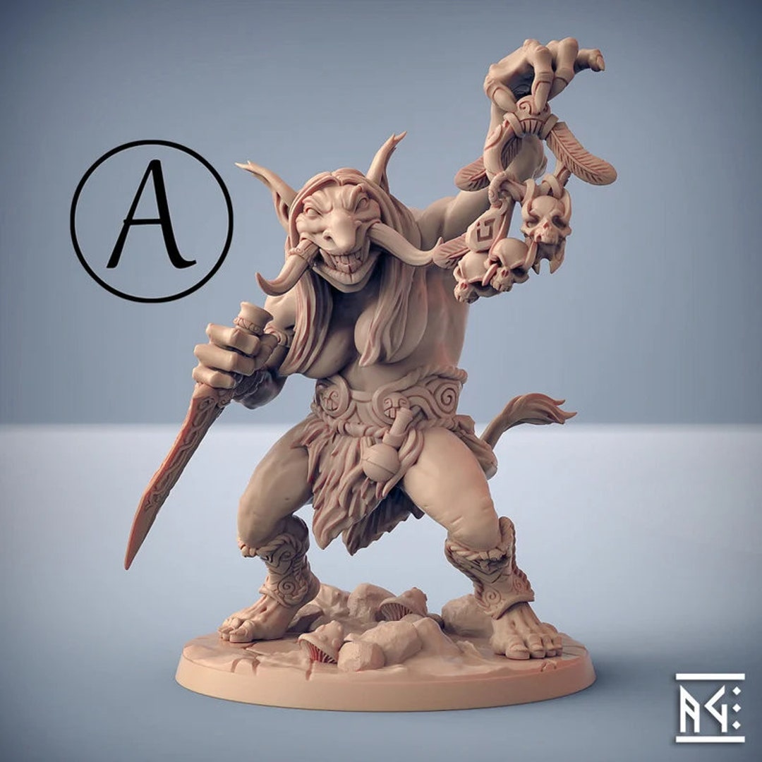 Svartwood Troll Hags Svartwood Trolls Artisan Guild 3D Printed Resin ...