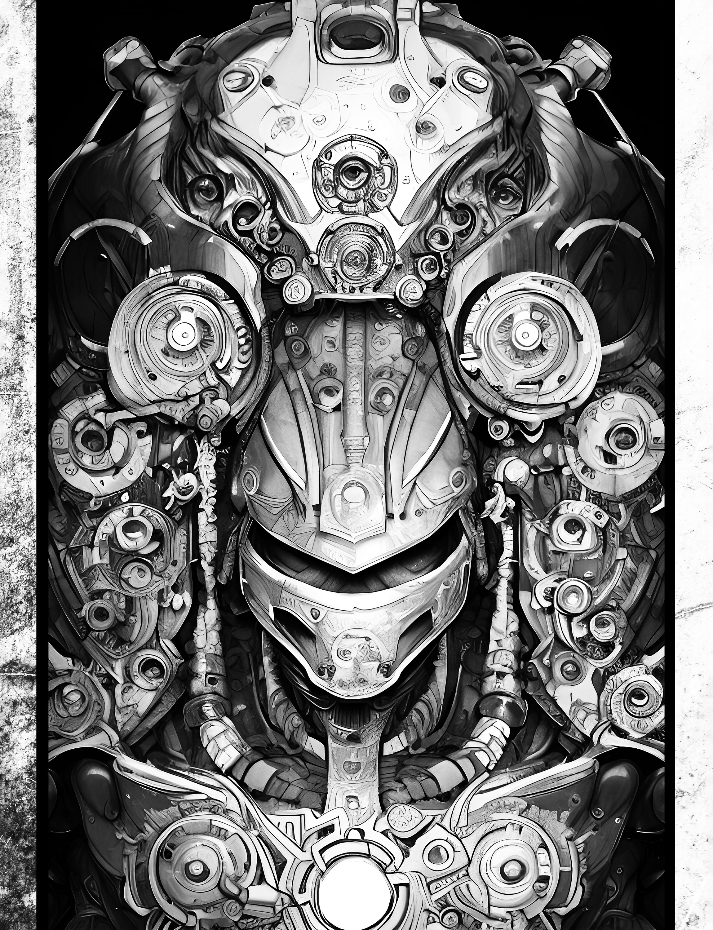 Coloring in the Dark Presents... EVOLVED: Androids, Cyborgs & Robots ...