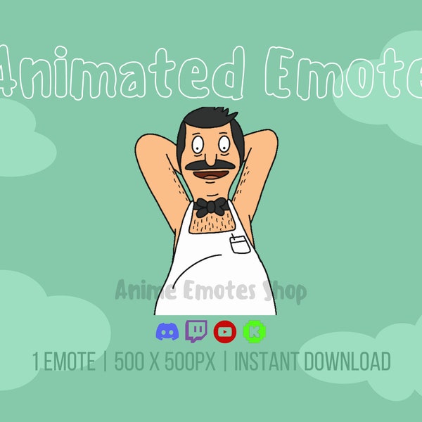 Bob Burgers Emotes for Twitch - Etsy