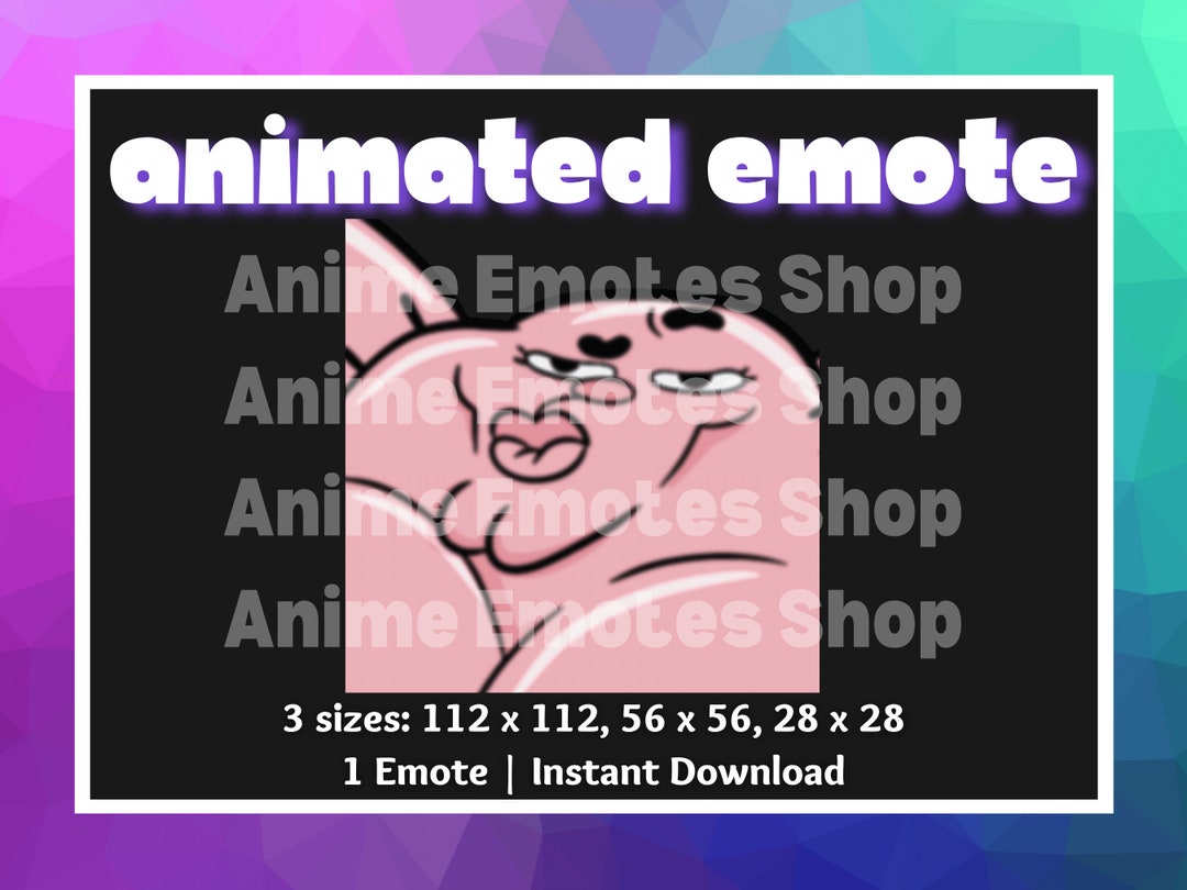 ANIMATED EMOTE Richard Gigachad Sexy Richard for Live - Etsy