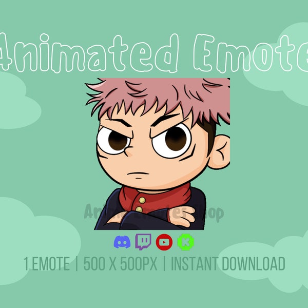Jujutsu Sukuna Emote - Etsy Denmark
