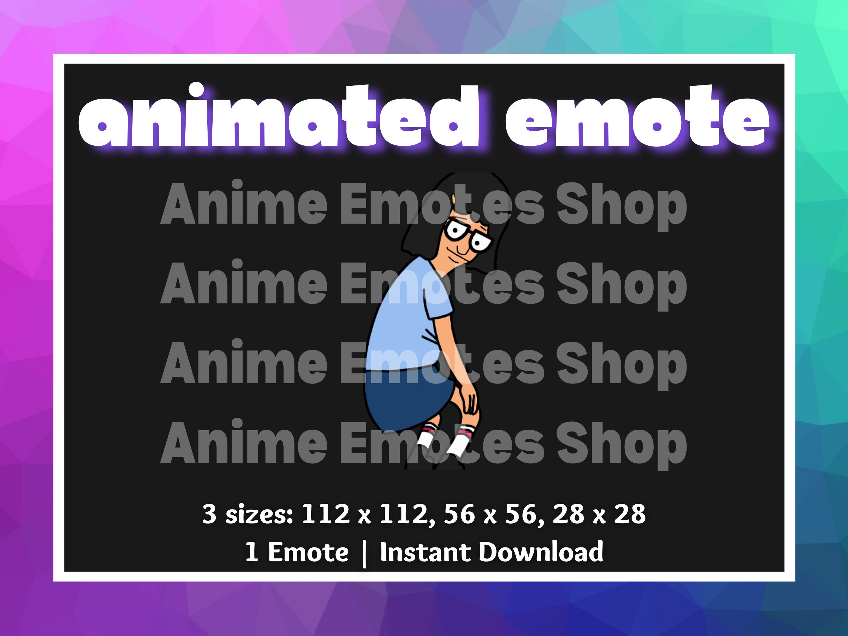 ANIMATED EMOTE Tina Twerk for Live Streamers And/or - Etsy UK