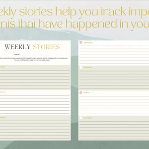 PRINTABLE Daily Journal Daily Reflection Daily Affirmations Self-care ...