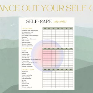 PRINTABLE Daily Journal Daily Reflection Daily Affirmations Self-care ...