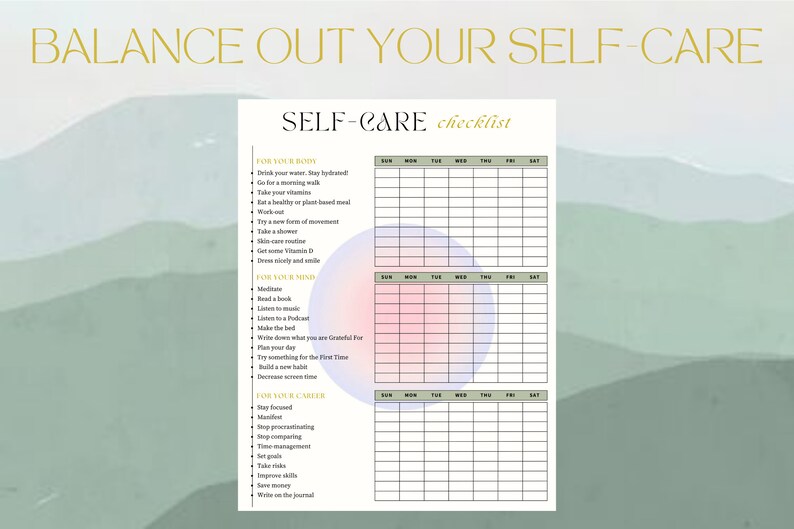 PRINTABLE Daily Journal Daily Reflection Daily Affirmations Self-care ...