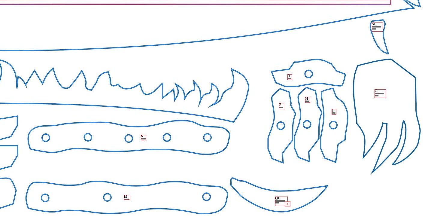 Monster Hunter Long Sword Template – Foam Prop Pattern PDF + 3D Print ...