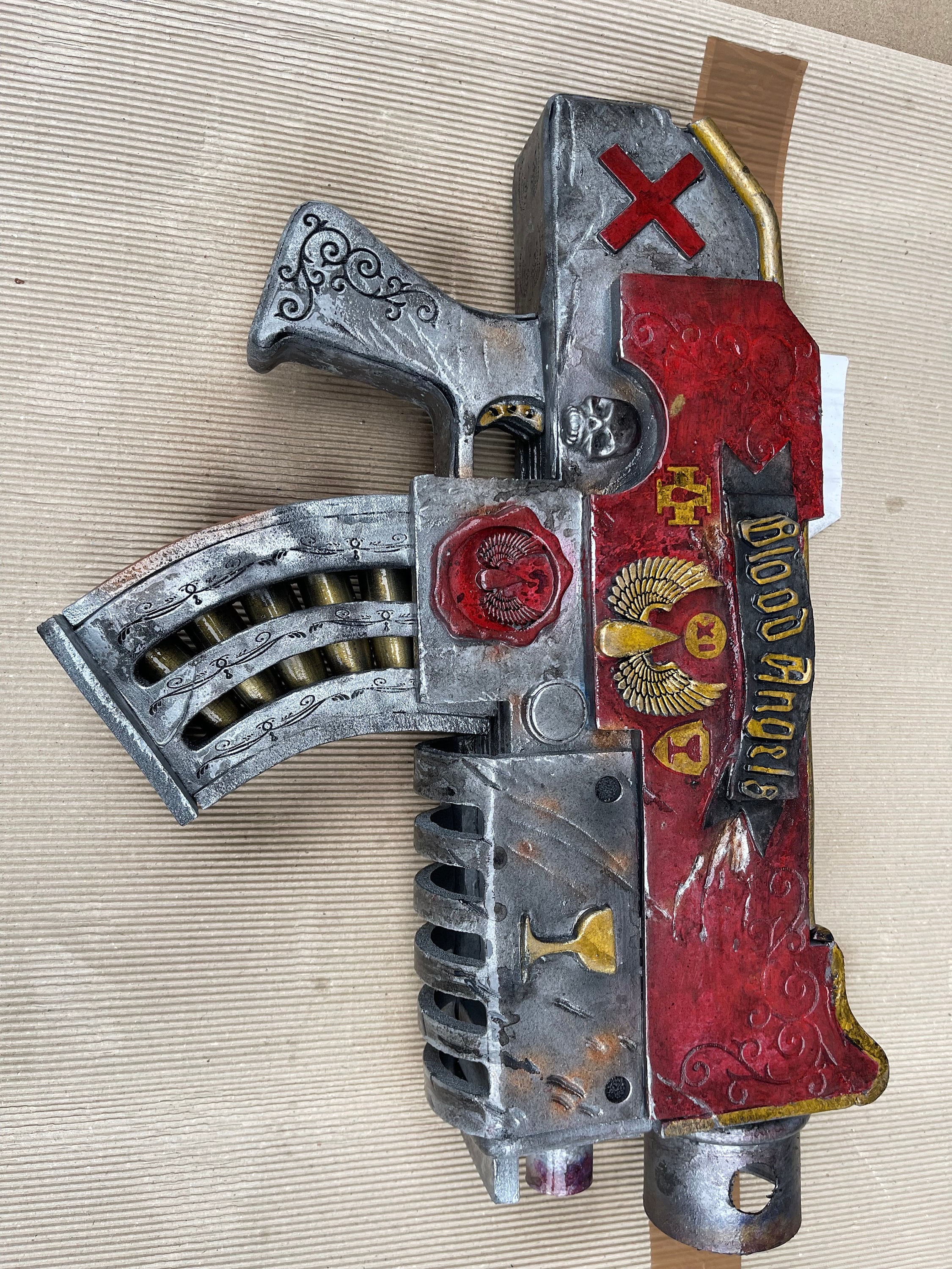 Warhammer 40k Bolter, Dark Angels or Blood Angels .svg File and Pdf ...