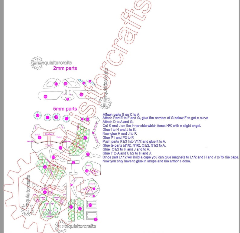 Thor Chest Armor SVG-Datei für Cosplay Kinder und Erwachsene - Etsy.de