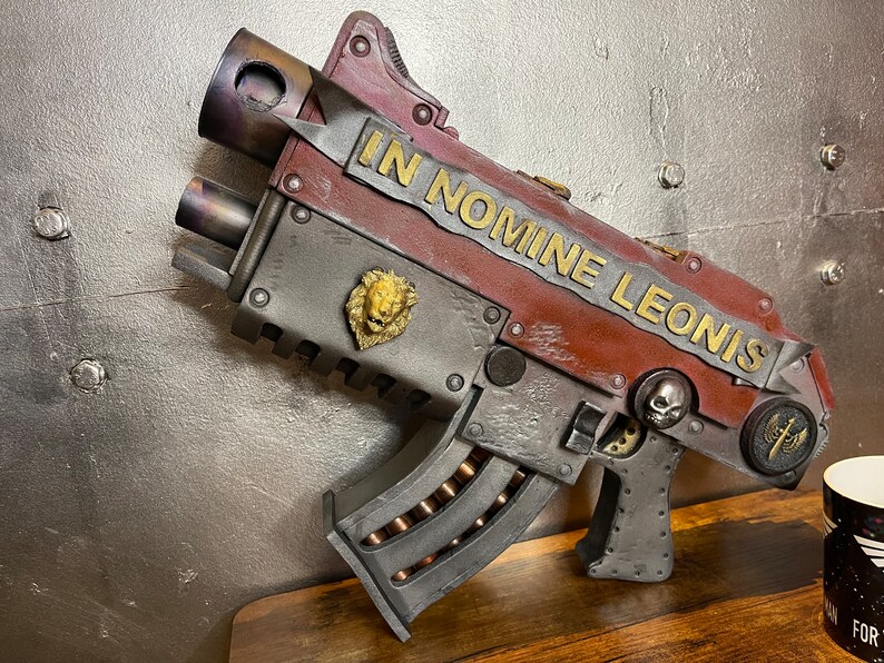 Warhammer 40k Bolter, Dark Angels or Blood Angels .svg File and Pdf ...