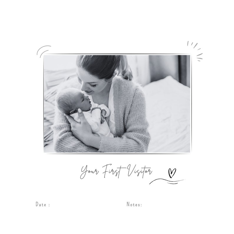 Minimalist Baby First Few Years Keepsake Memory Book - Etsy