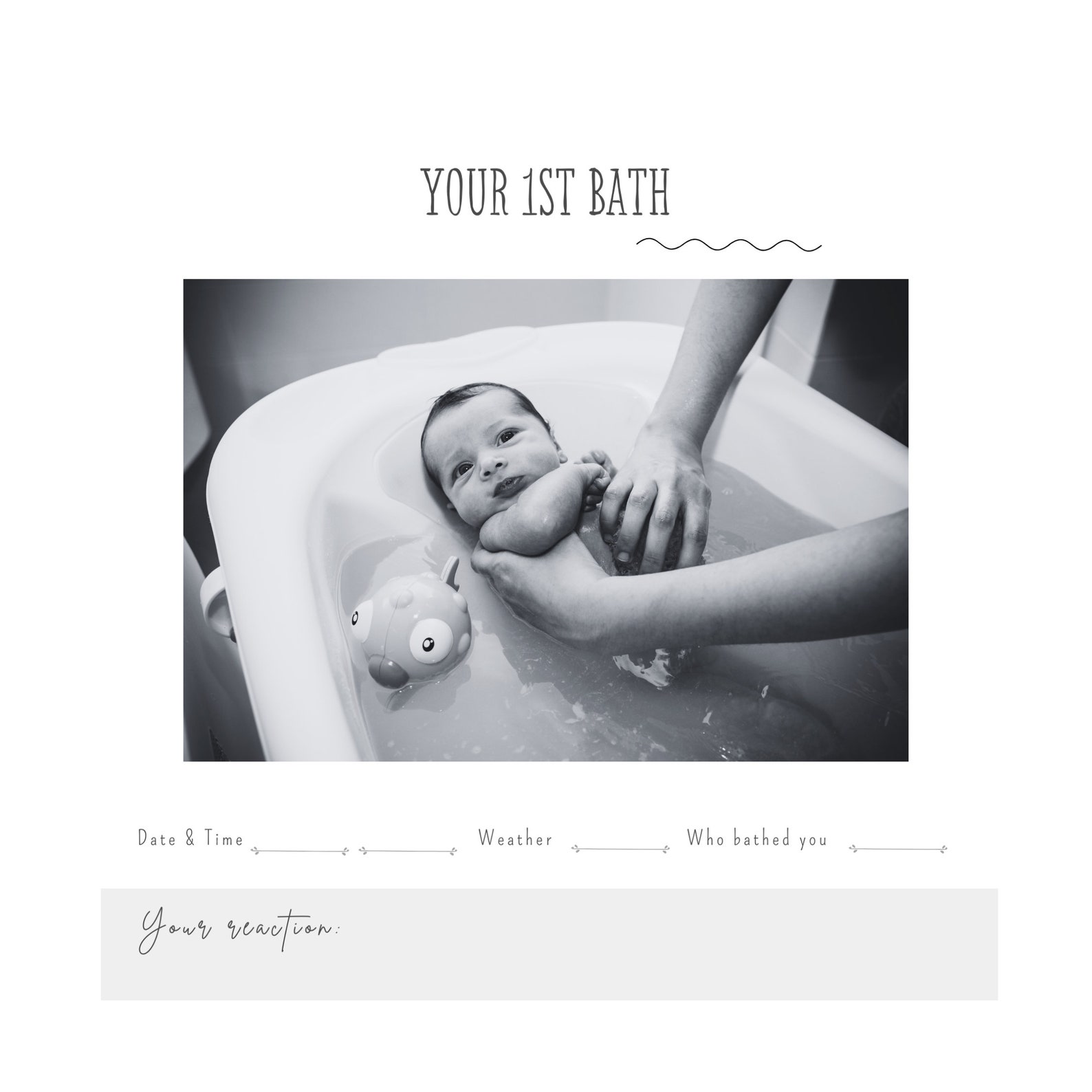 Minimalist Baby First Few Years Keepsake Memory Book - Etsy