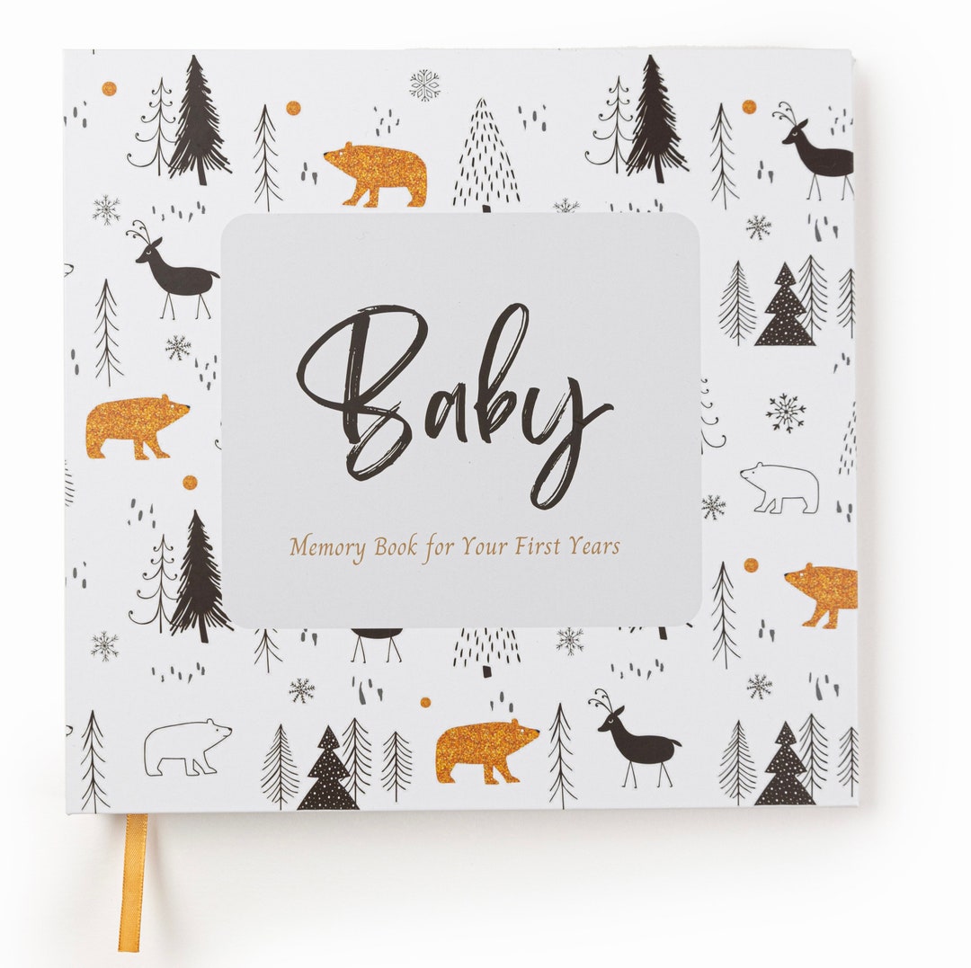 Minimalist Baby First Few Years Keepsake Memory Book - Etsy