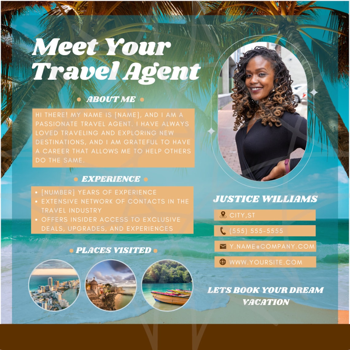Meet Your Travel Agent Travel Flyer Cruise Flyer Travel Flyer Template ...